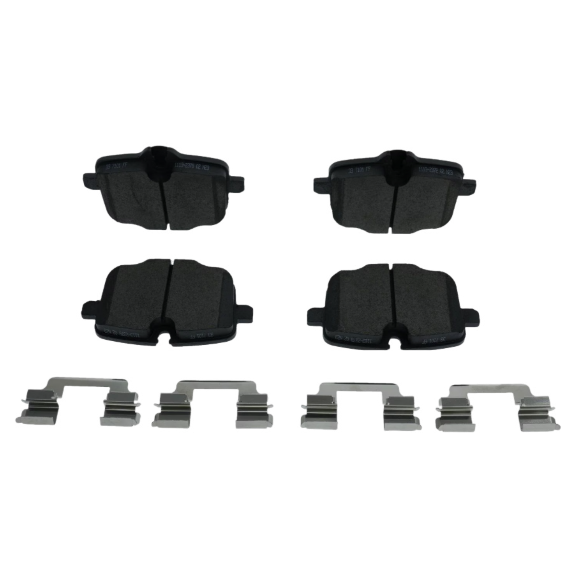 Stirling Rear Ceramic Brake Pads Part # D2378 - Stirling Auto Parts